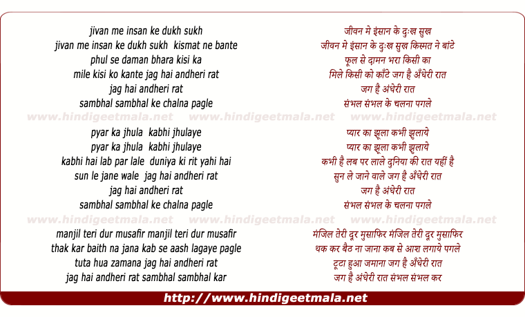 Sambhal Sambhal Ke Chalna Pagle - संभल संभल के चलना पगले Sambhal Sambhal Ke Chalna Pagle - संभल संभल के चलना पगले